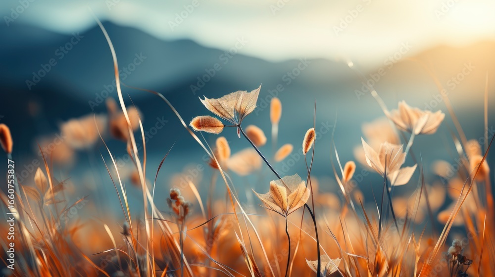 Abstract landscape navy aqua tan orange green, HD, Background Wallpaper ...