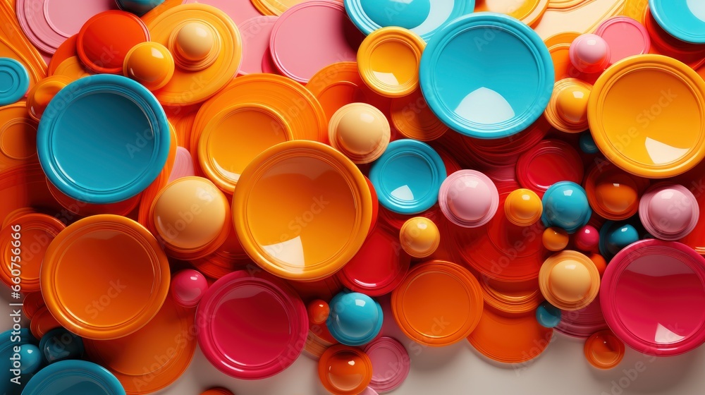 Abstract style colorful circles background , HD, Background Wallpaper ...