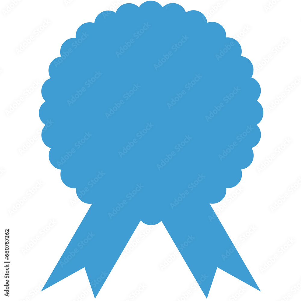 Digital png illustration of blue cotillion on transparent background ...