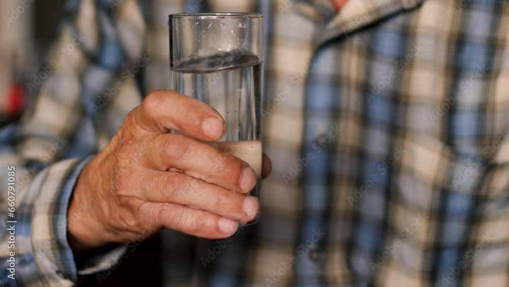 Grandfather has hand tremors. Hands are shaking, it’s impossible to ...