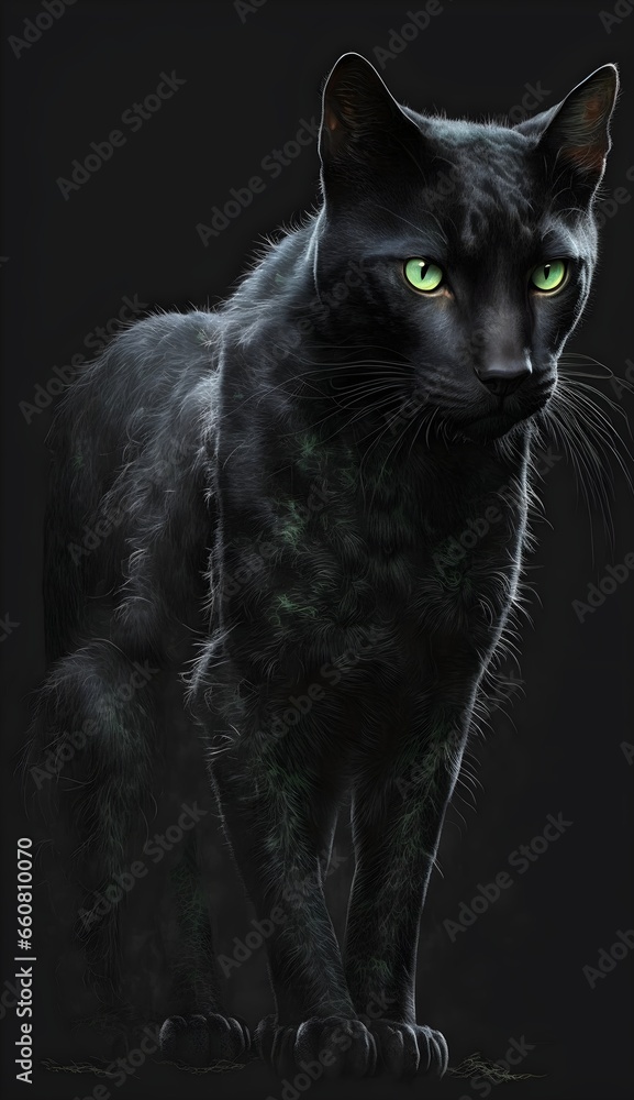 black house cat the size of a rhino cat is stepping on man cat ihas ...