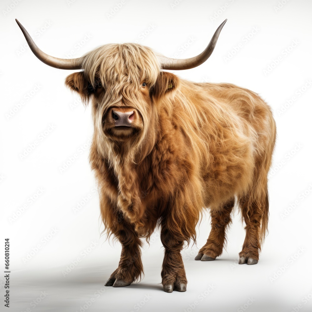 Full view Scottish Foldon a completely white background, wallpaper ...