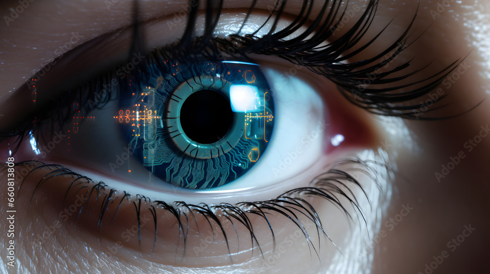 Augmented reality contact lenses for information overlay, technology ...