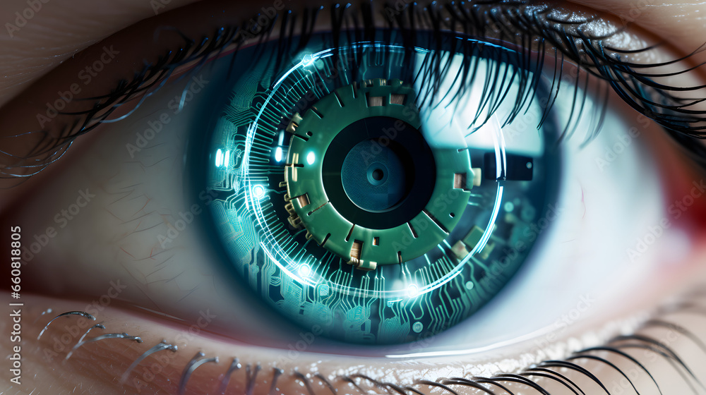 Augmented reality contact lenses for information overlay, technology ...