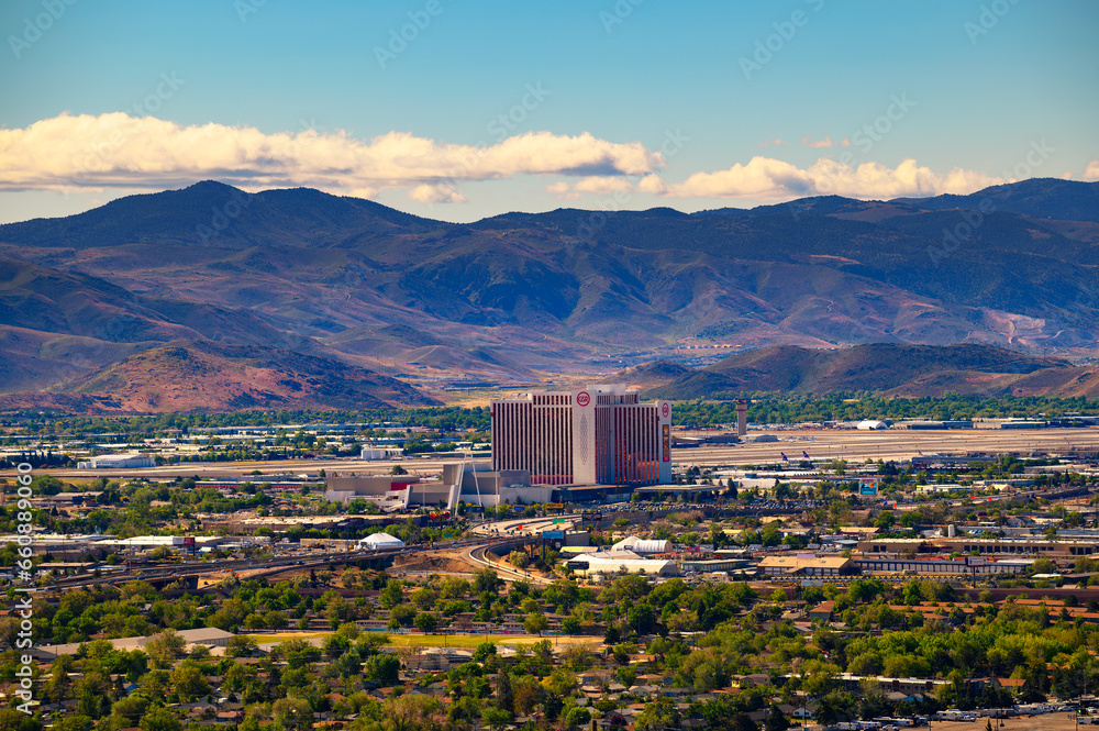 Reno, Nevada, USA - May 29, 2022 : Grand Sierra Resort Casino and Reno ...
