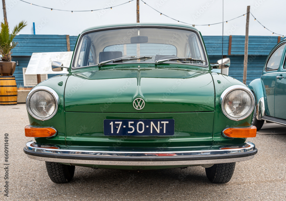 Scheveningen, The Netherlands, 14.05.2023, Front view of retro ...