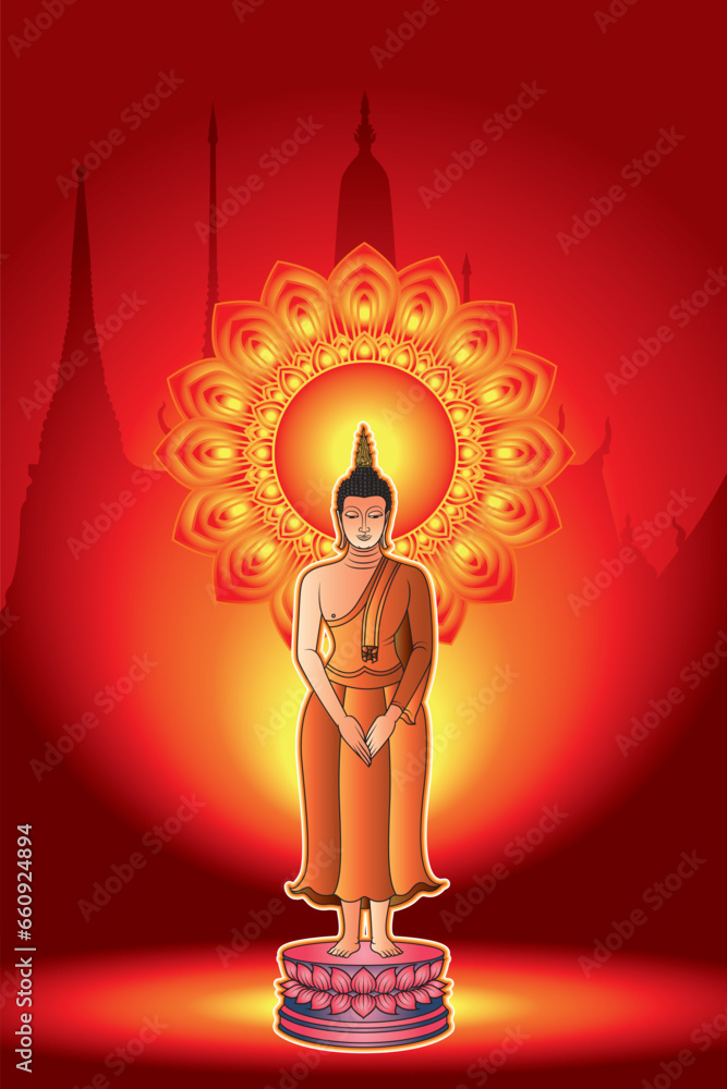 Seven Days Looking (Pang Thawai Net).The Sunday Buddha image is ...