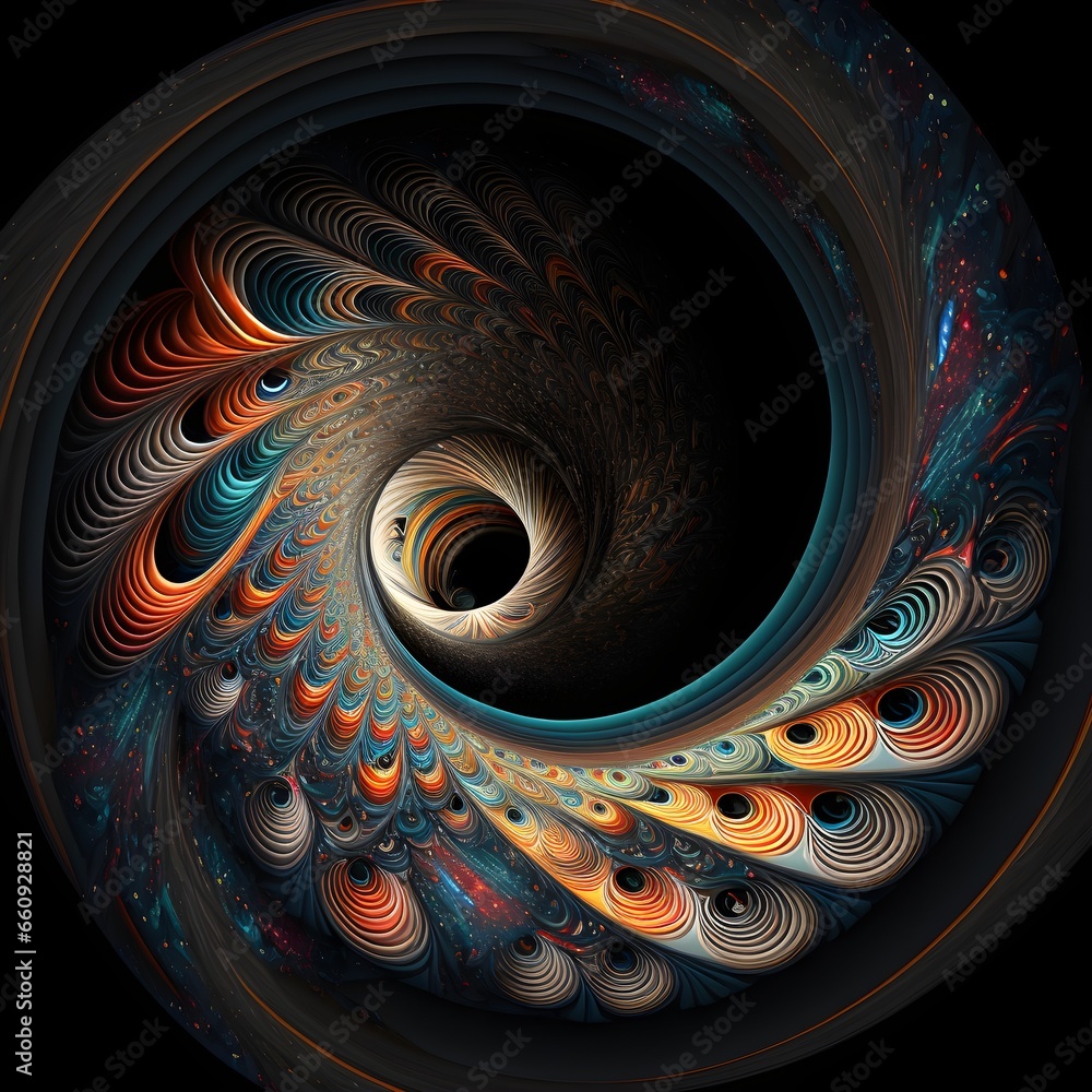 4 dimensional blackhole in multiverse highly detalied 8k highlighted ...