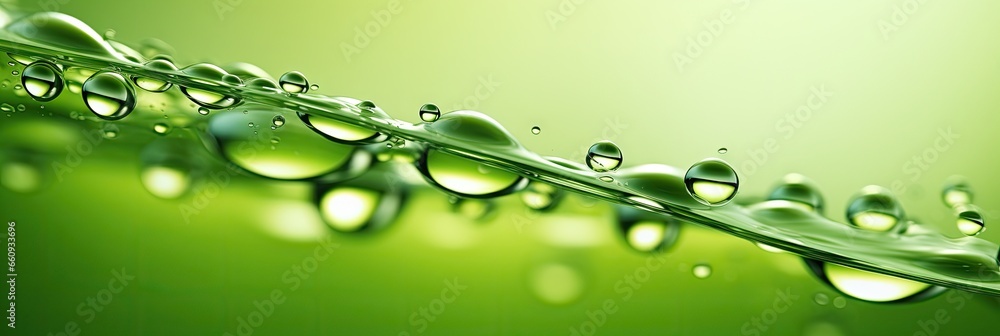 Beautiful Water Backdrop Liquid Surface in the Light Green Style ...