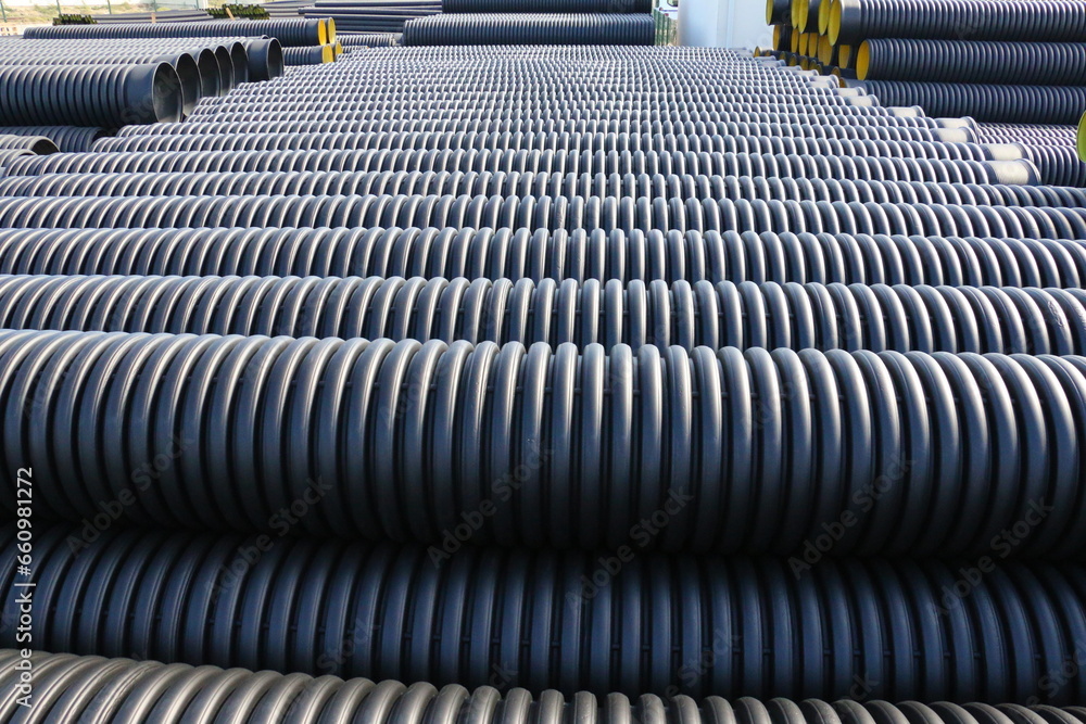 HDPE Corrugated Pipe, HDPE Pipes Manufacturers, HDPE DWC Yellow pipes ...