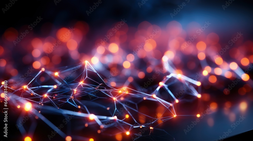 Gradient network connection background , Background Image,Desktop ...