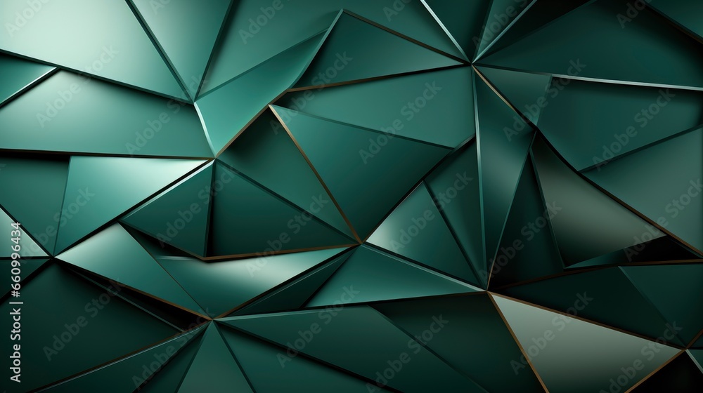 Green abstract geometric background , Background Image,Desktop ...