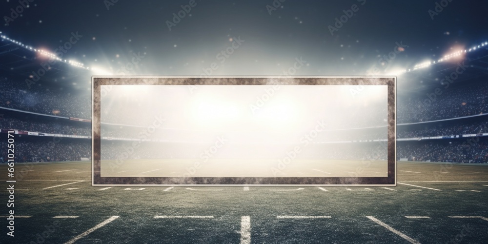 sports stadium background wallpaper with scoreboard template for mock ...