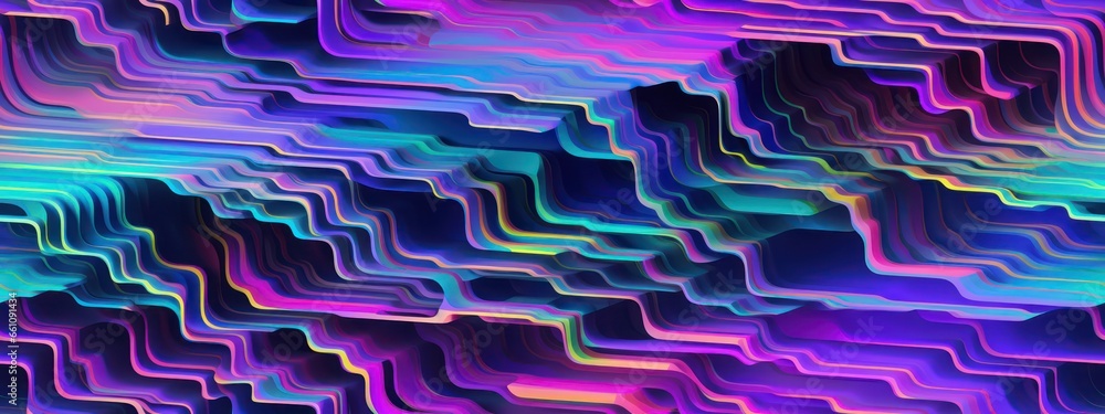 Seamless psychedelic rainbow ridged topological map pattern background ...