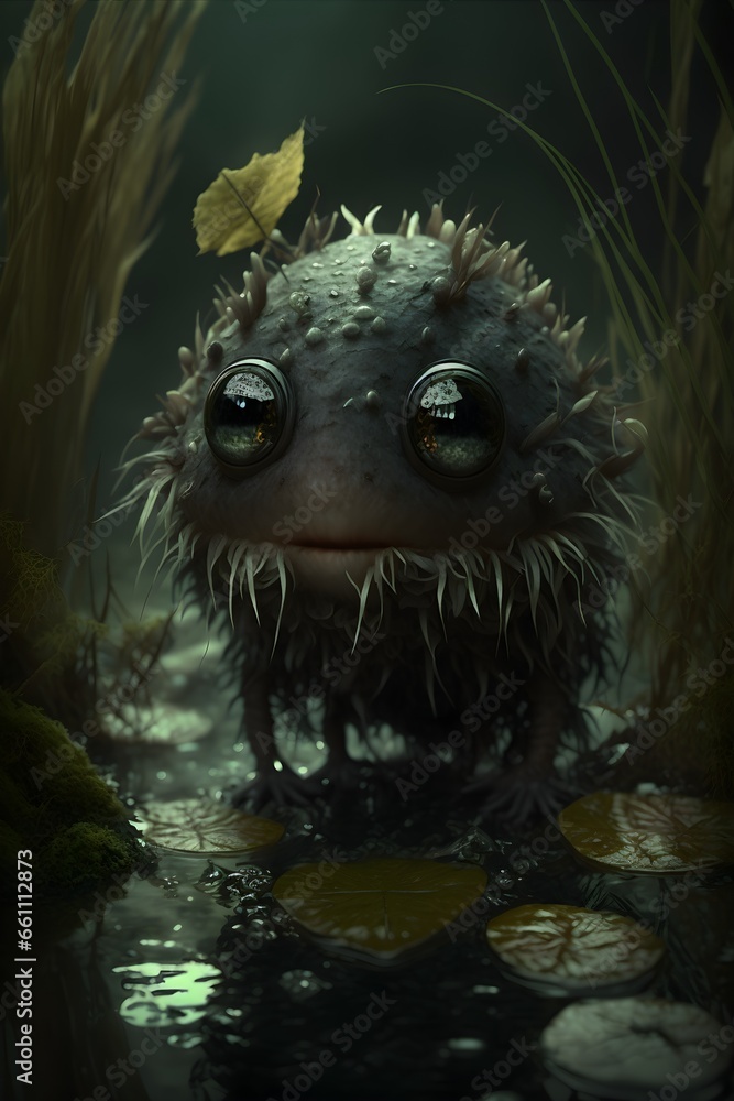 Swamp by MrX 0 closeup of cute dark creepy horror aquatic fantasy ...