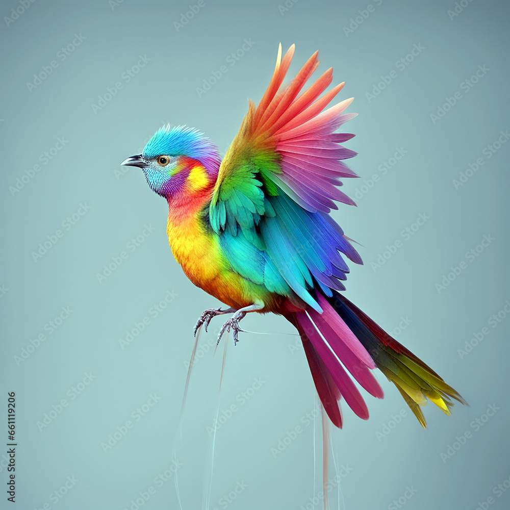 colorful bird, colored bird, rainbow bird, bird, rainbow lorikeet on branch, parrot, cute ...