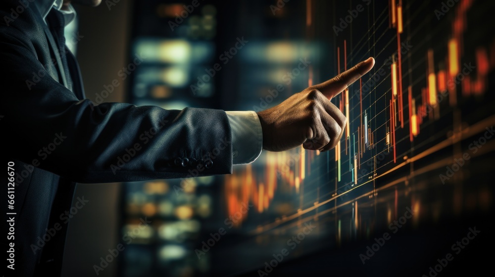 point on graph stock, financial background, benefit, spreadsheets ...