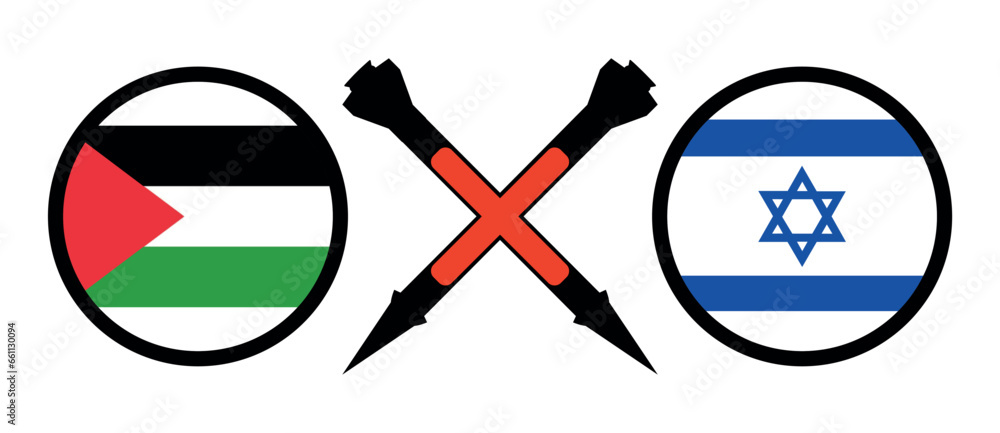 The war between Palestine and Israel, Israel and Palestine conflict ...