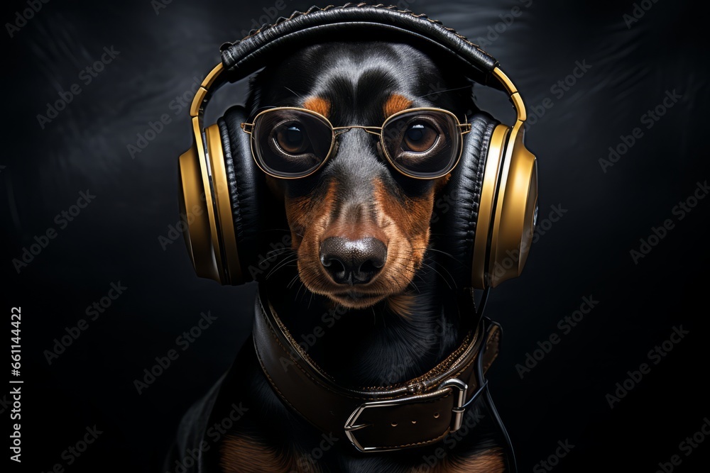 Dachshund Dog programmer. Dog Dachshund developer. Horizontal Banner ...