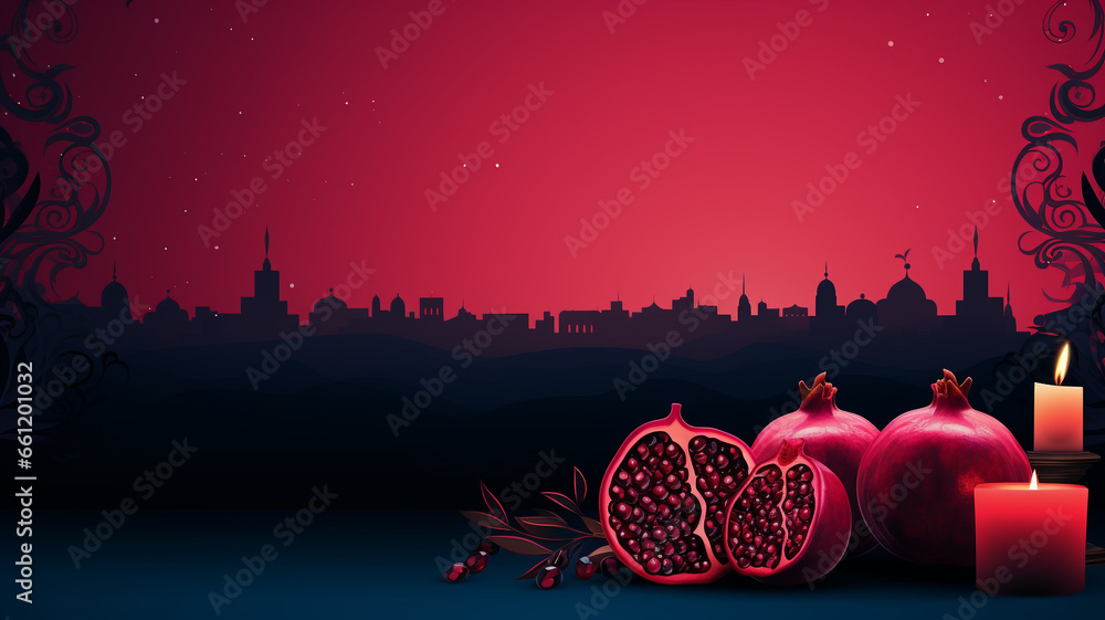 Yalda night. birth of Mithra, the ancient Arian goddess of light ...