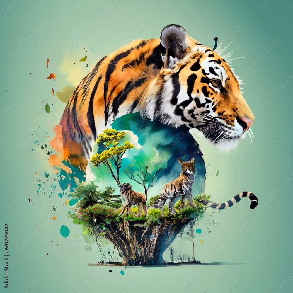 Save the world, endangered animal species. Preserve Earth's ...