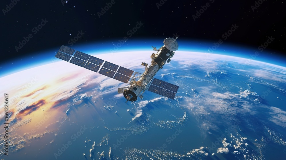 New space rocket lift off. Space shuttle with smoke and blast takes off ...