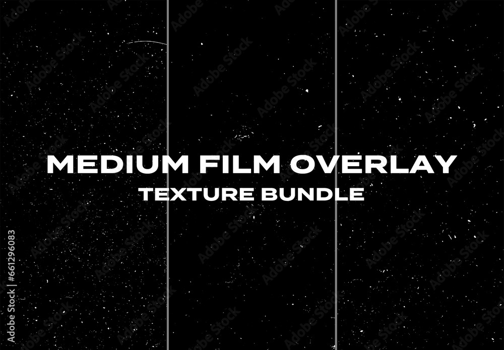 Medium Film Frame Vintage Overlay Texture Bundle Pack Stock Template ...