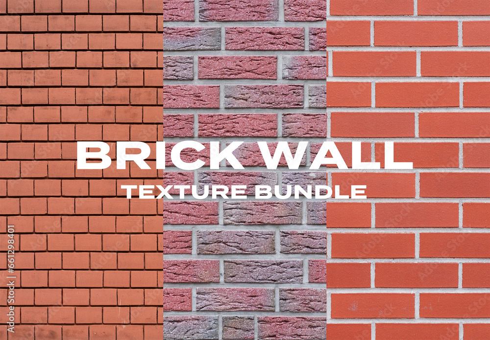Brick Wall Overlay Texture Bundle Pack Stock Template | Adobe Stock