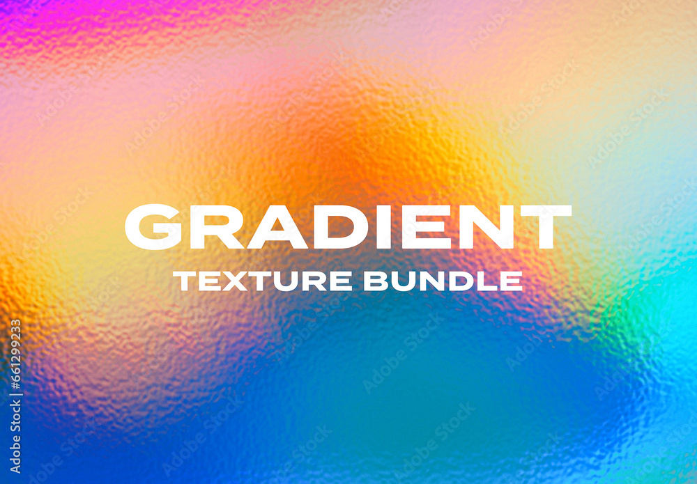 Gradient Paper Metal Hot Overlay Texture Bundle Pack Stock Template ...