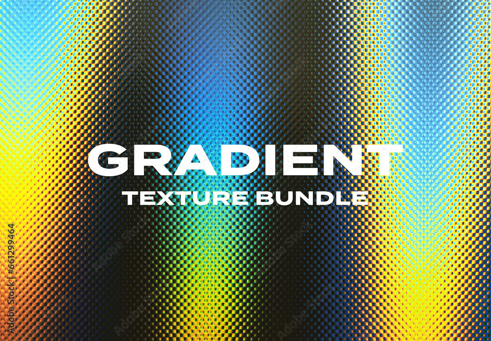 Gradient Paper Metal Hot Overlay Texture Bundle Pack Stock Template ...