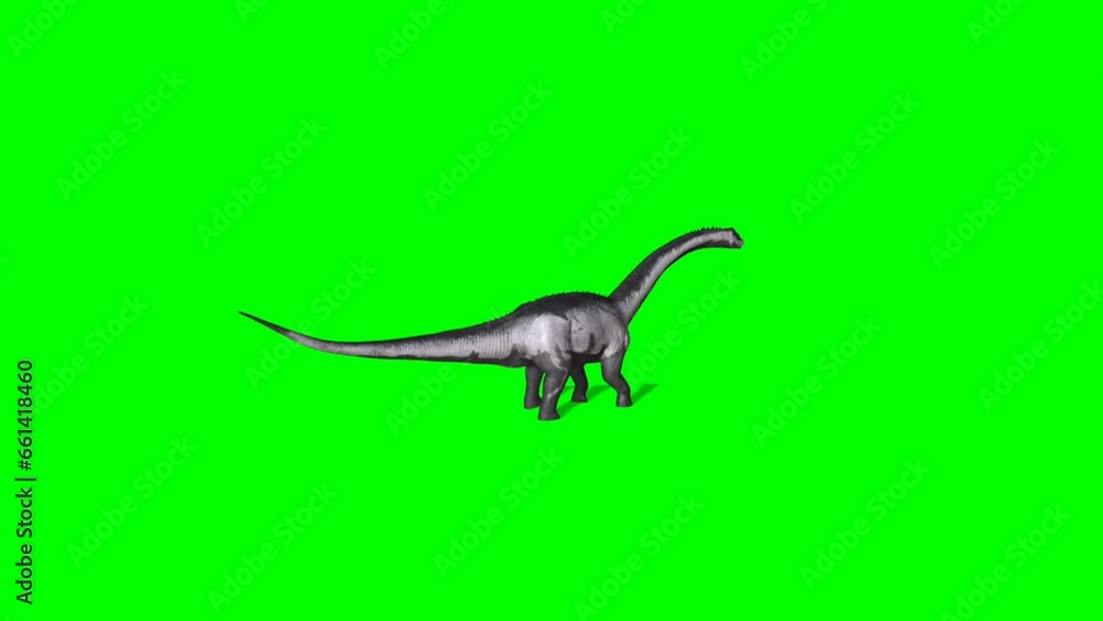 Dinosaur chroma key, Back view of Dinosaur walking green screen ...