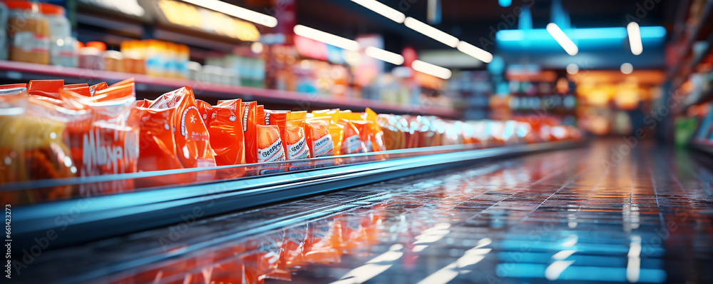 upermarket aisle and shelves ,Grocery Shopping Experience , Retail ...