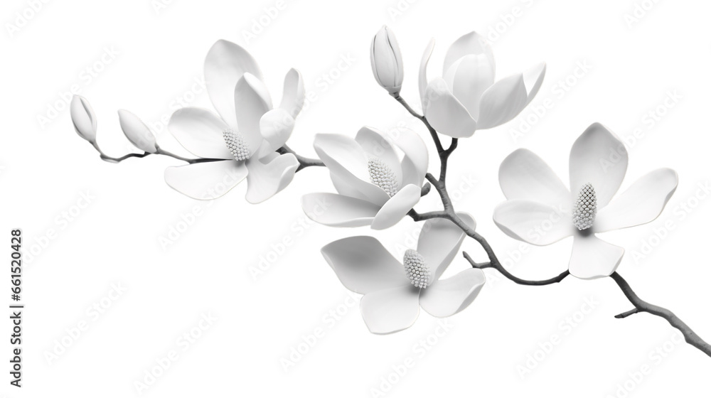 White flower, Transparent background, Floral design, Botanical ...