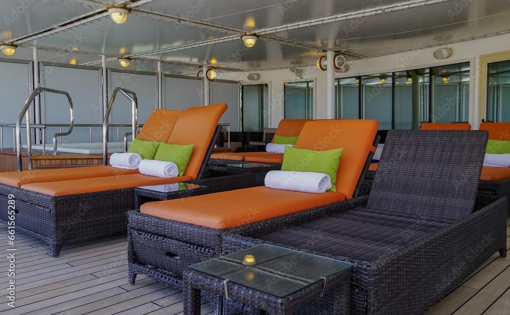 Outdoor swimmingpool with hot tub whirlpool inside thermal suite in spa ...