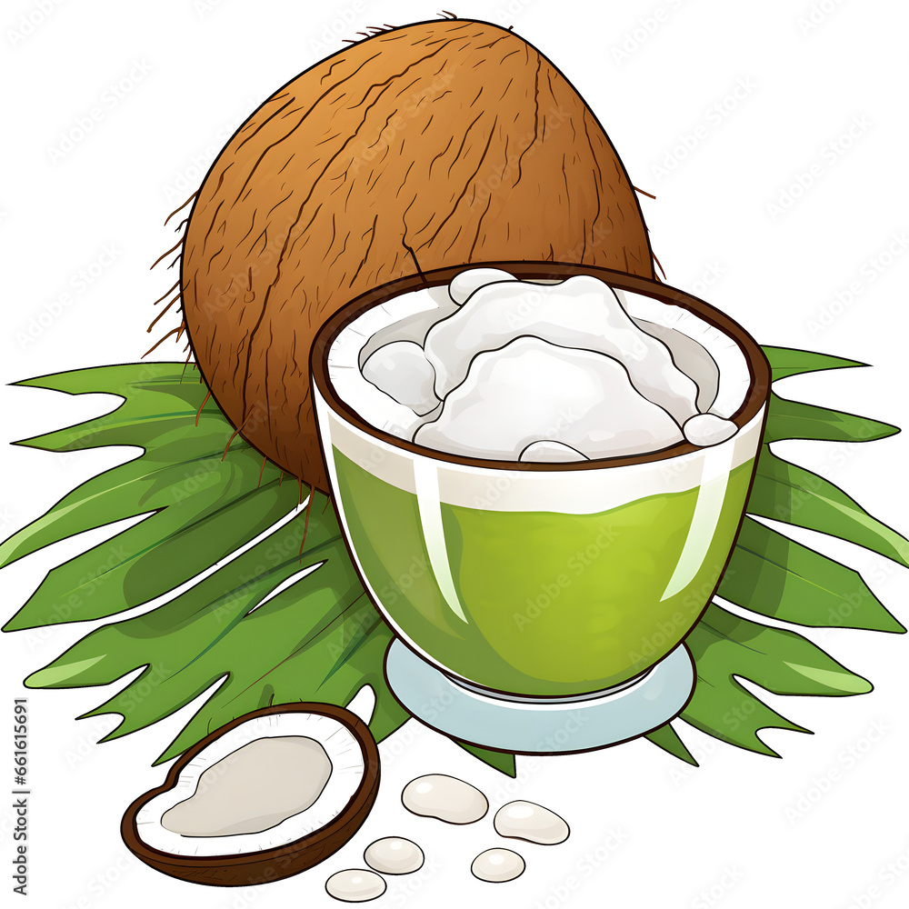 cartoon clipart of Bula, food clipart, transparent background, isolated ...