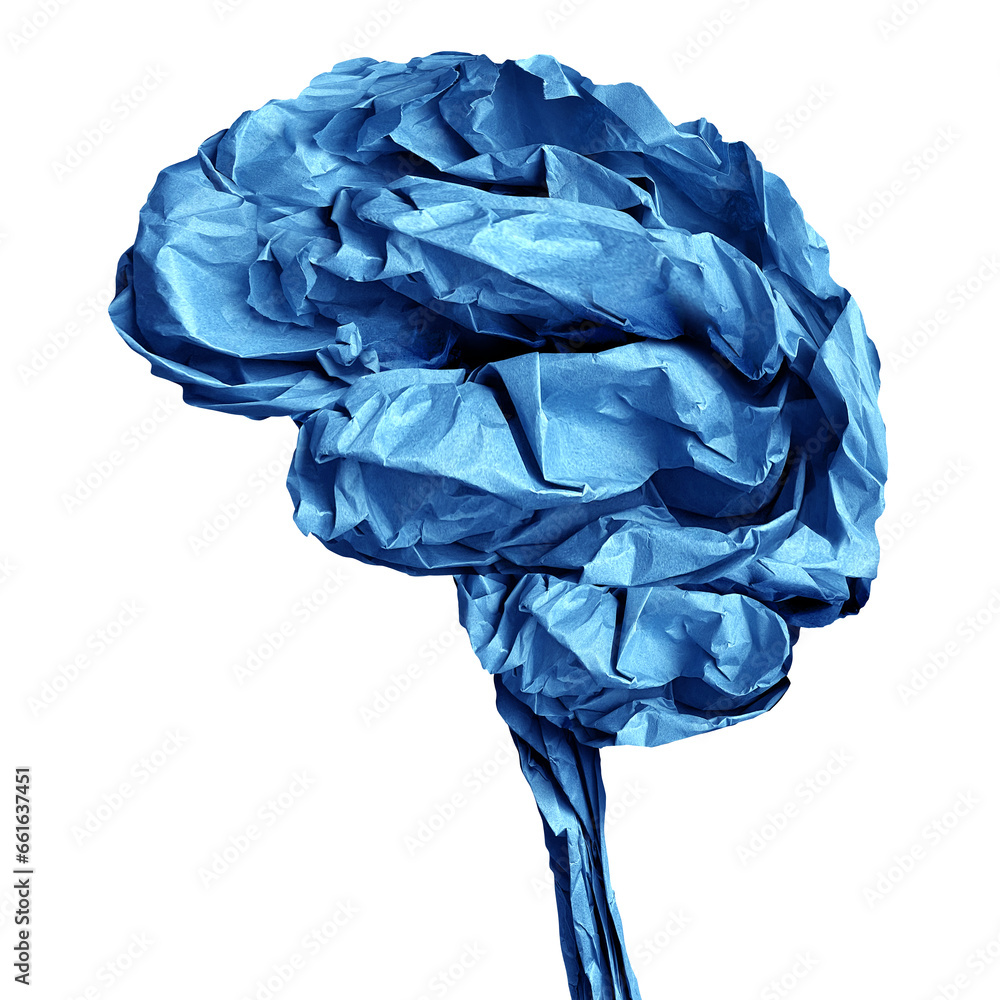 Human Brain Crumpled Paper Object as a Neurology and cognitive ...