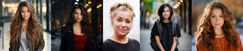 Original vs AI comparison. Generative AI examples collage. Photo image ...