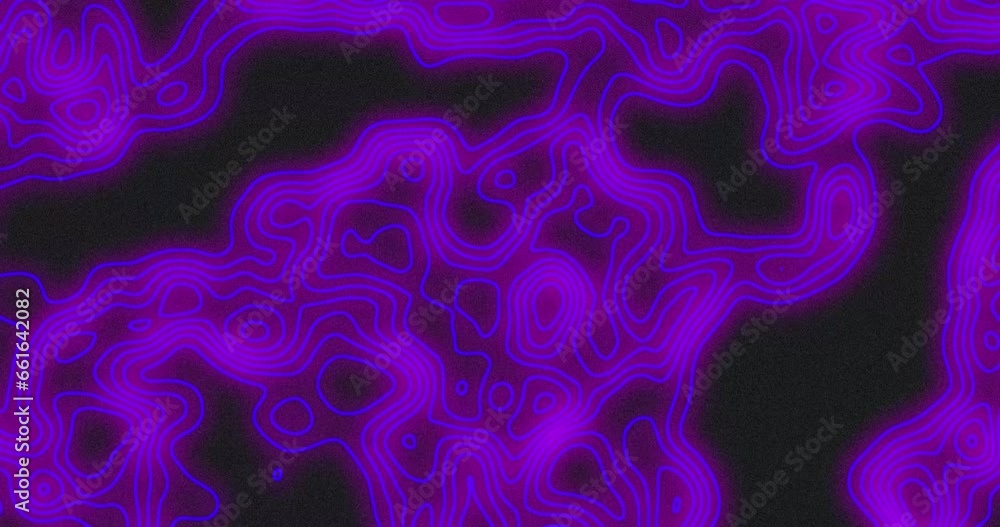 Vidéo Stock Abstract noisy and grungy purple color moving and glowing ...