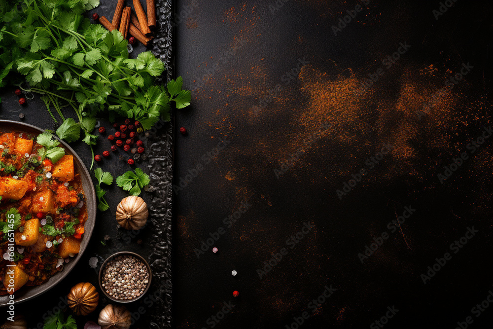 An elegant black textured background featuring a beautifully crafted ...