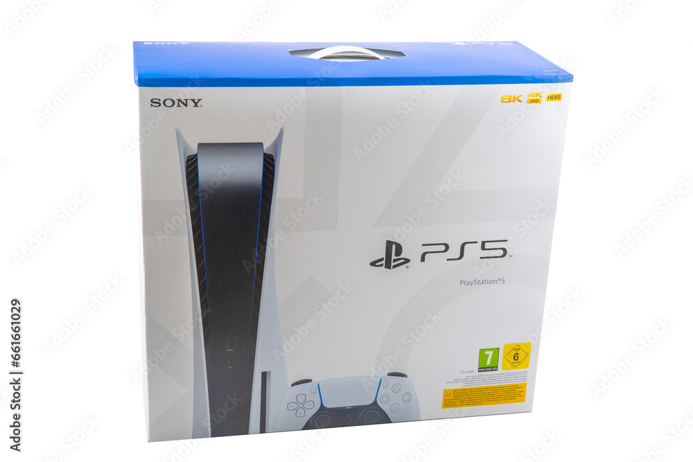SONY Playstation Box Stock Photo | Adobe Stock