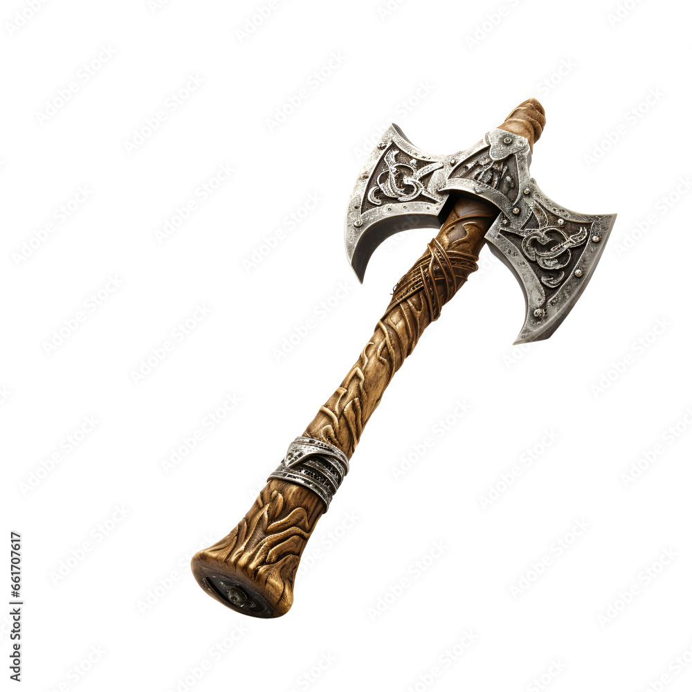 Viking Axe Medieval Axe Melee Weapon Ancient Axe Cold Weapon No ...