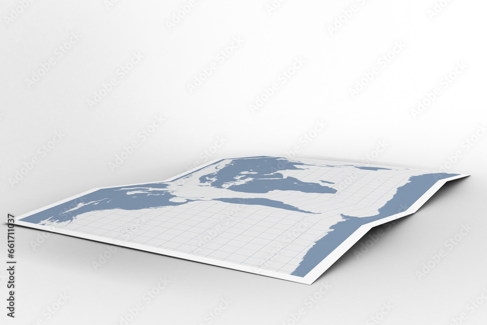 Digital png illustration of map of world on transparent background ...