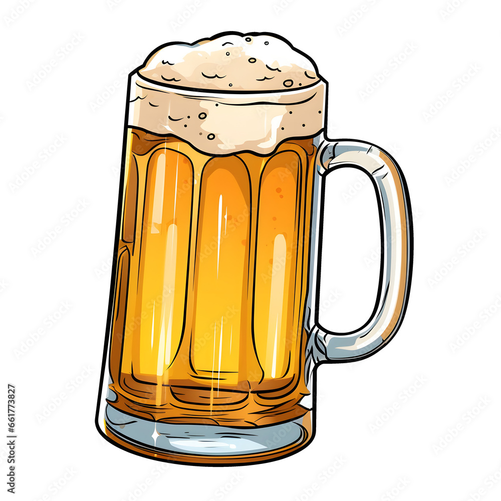cartoon clipart of Beer Mug, glass clipart, alcohol clipart ...