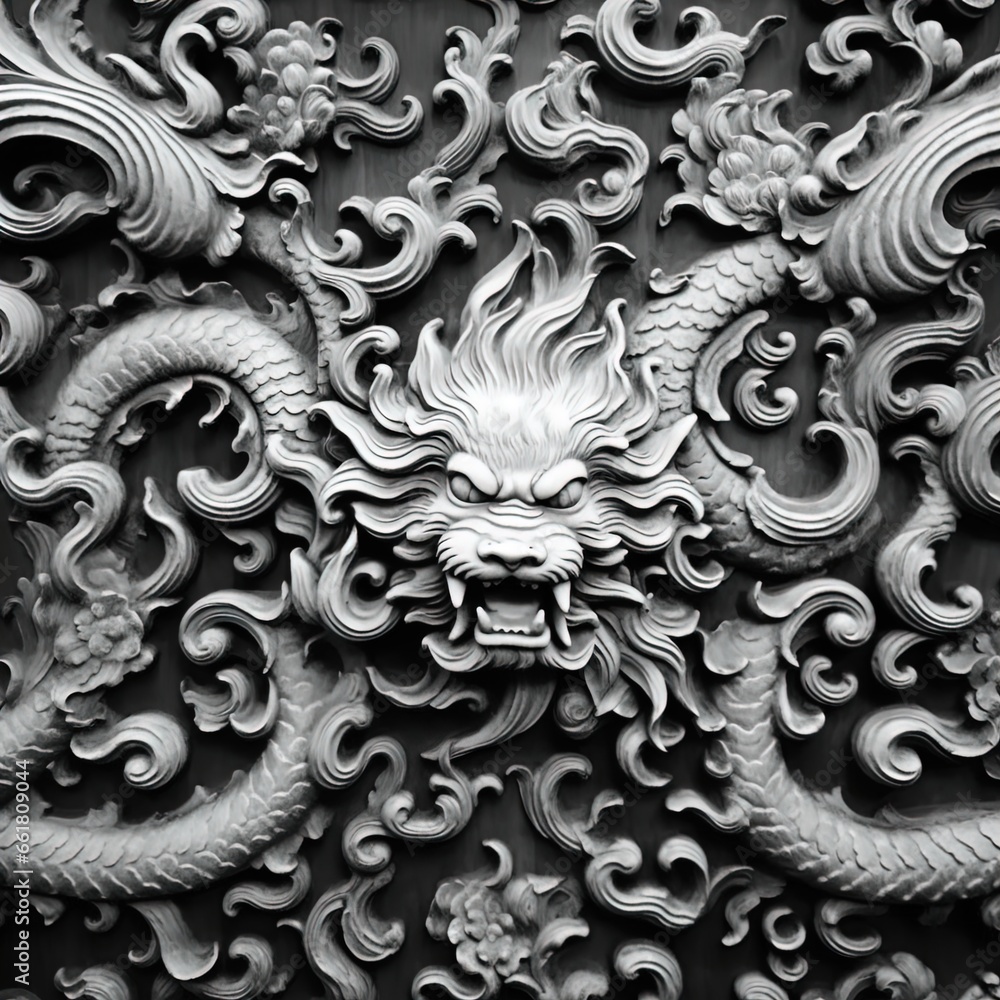 Ferocious demons in silver. Perfect for fantasy, high fantasy, book ...