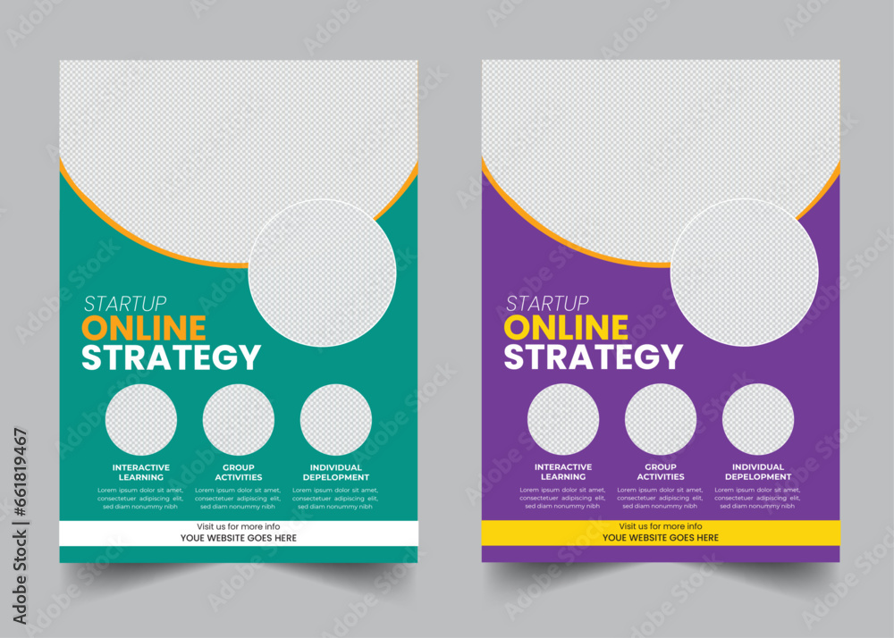 Free vector back to school vertical flyer template , education,course ...