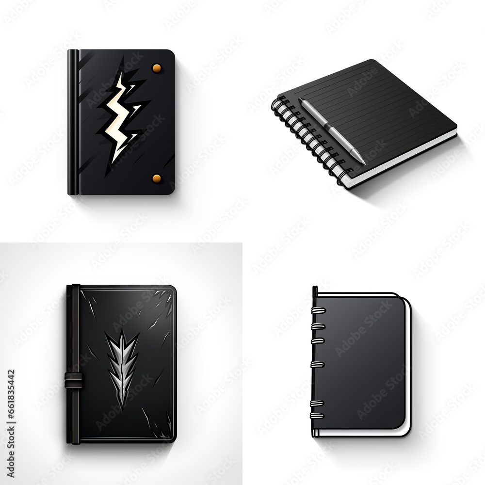 note, book, business, button, symbol, computer, element, sign ...