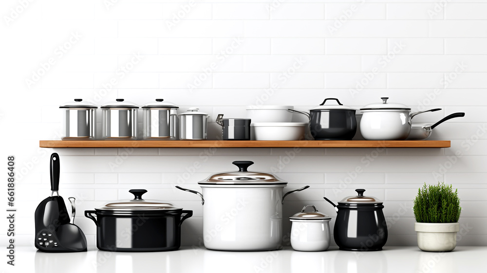 Create a modern kitchen setup with our culinary cookware ensemble ...