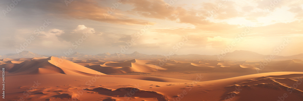 Abstract Desert background desert with sky background Desert dunes ...