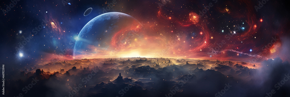 Galaxy and universe light Galaxy background universe light background ...