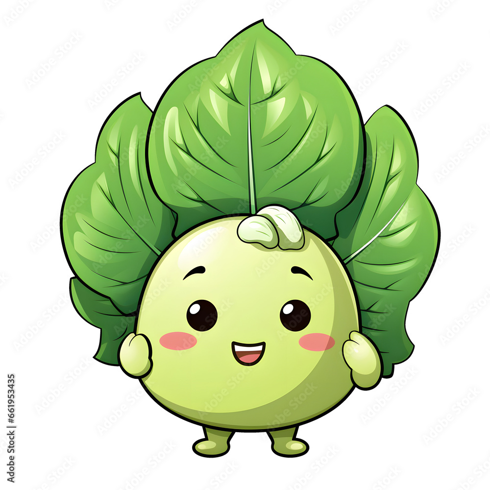 cartoon clipart of Cabbage, food clipart, vegetables clipart ...